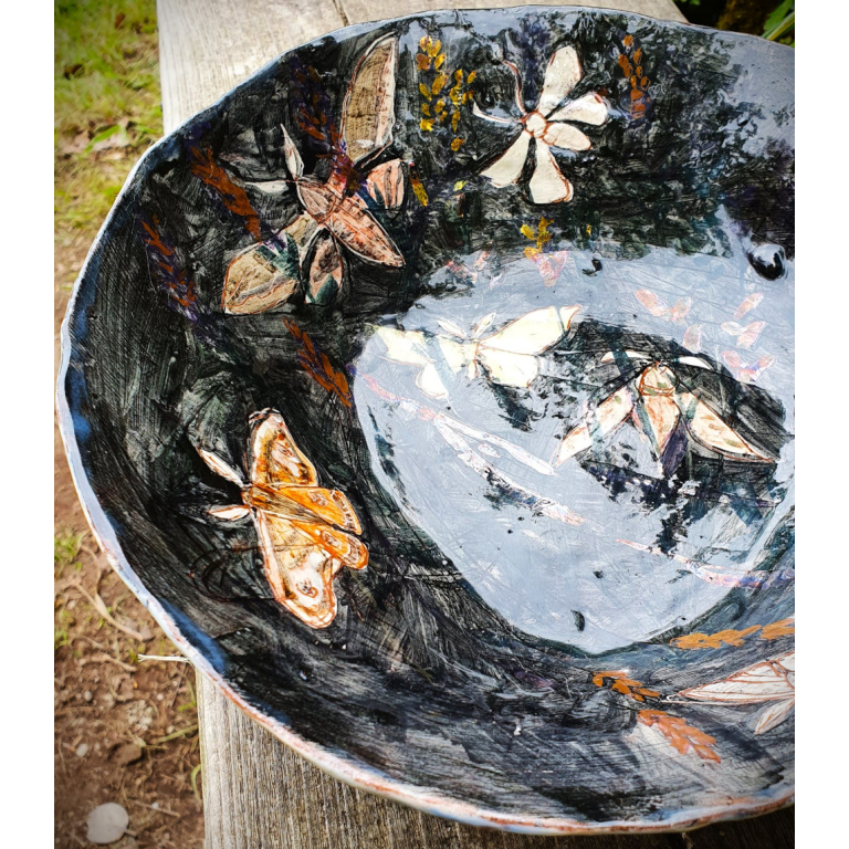 Jacqueline Leighton Boyce - 'The Lavender at Night' Bowl - Tim Williams ...